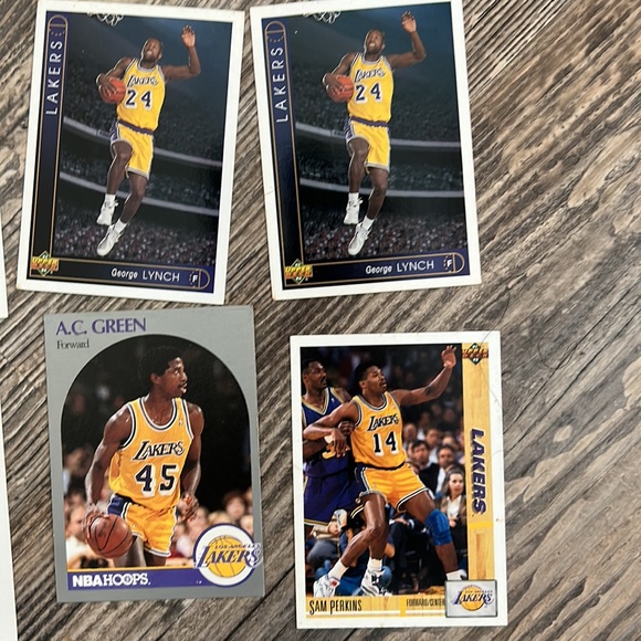 Mix It | Toys | 9 Nba Basketball Cards Lakers Nba Trading Cards ...